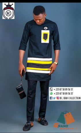 Tunique homme, Abidjan